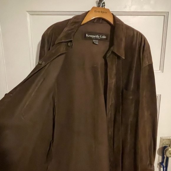 Kenneth Cole New York | Jackets & Coats | Mens Kenneth Cole Brown Suede ...